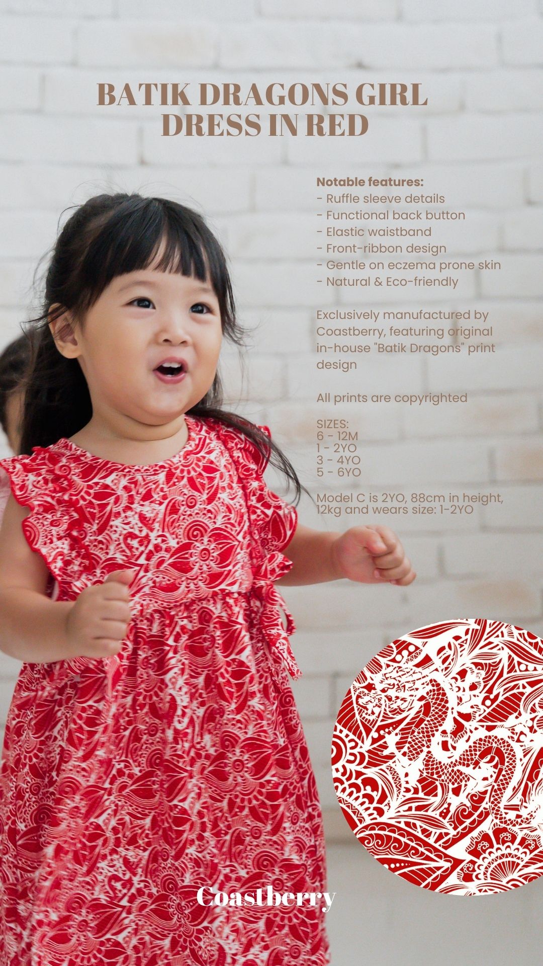 Tale Of The Batik Dragons - Coastberry Apparel for Lunar New Year 2024