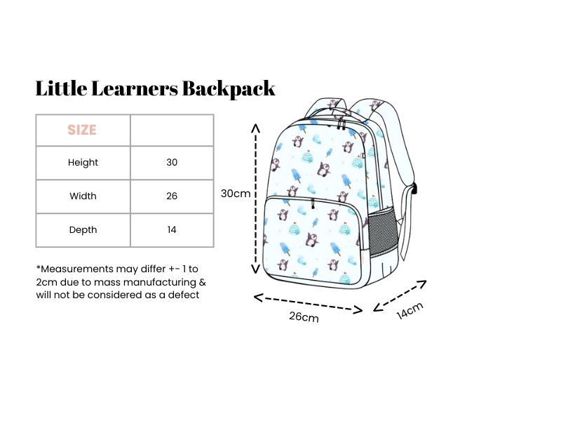 Bonjour Paris Little Learners Backpack